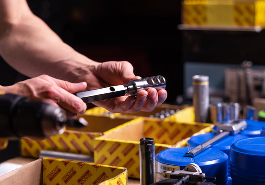 M1 Self-timing Muzzle Brake - Stainless Steel – Meraki Machine